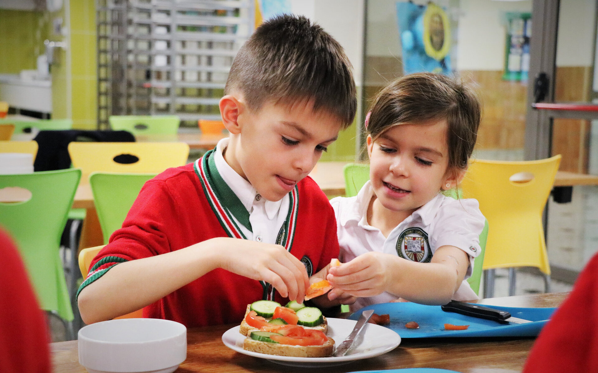 Cooking Activity with Grades 0A and 2C – St. George