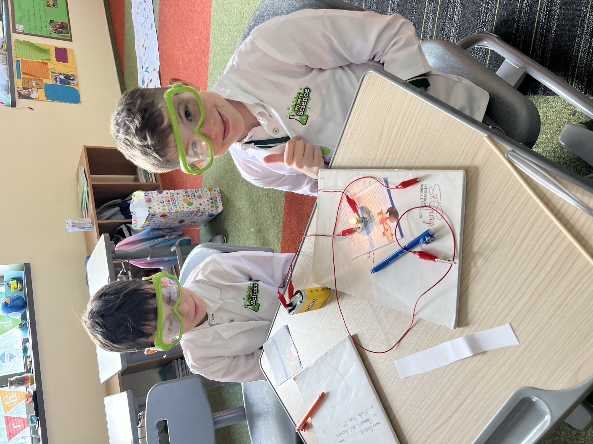 Young scientists in action – St. George
